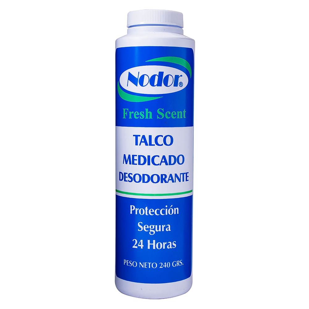 Comprar Talco Nodor Medicado Fresh - 240 g | Walmart Honduras - Walmart ...