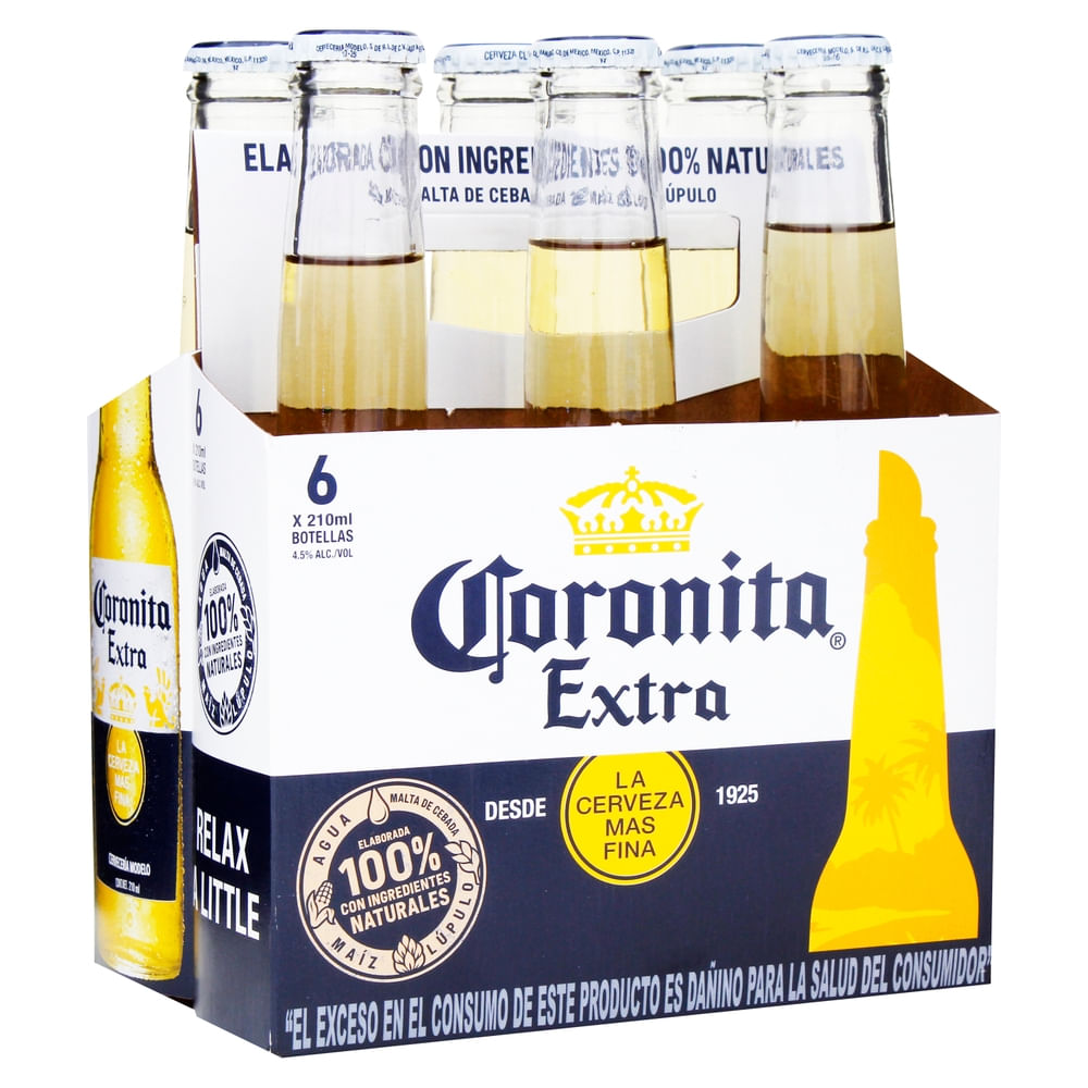 Corona 6pack 210 ml - Paiz Honduras
