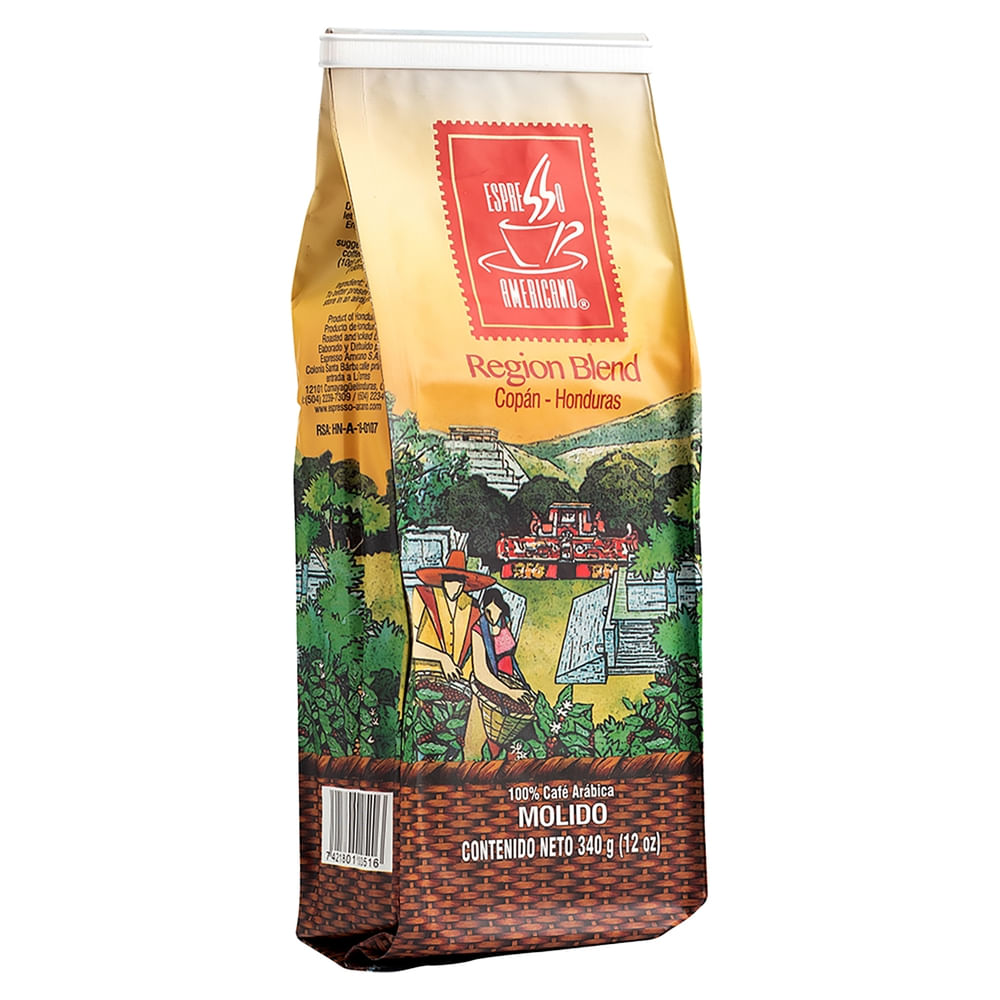 Comprar Café Espresso Americano Region Copan - 340Gr | Walmart Honduras