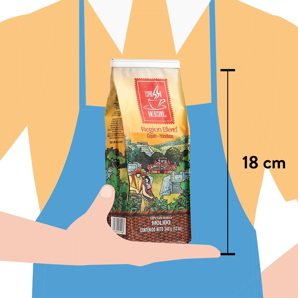 Comprar Café Espresso Americano Region Copan - 340Gr | Walmart Honduras