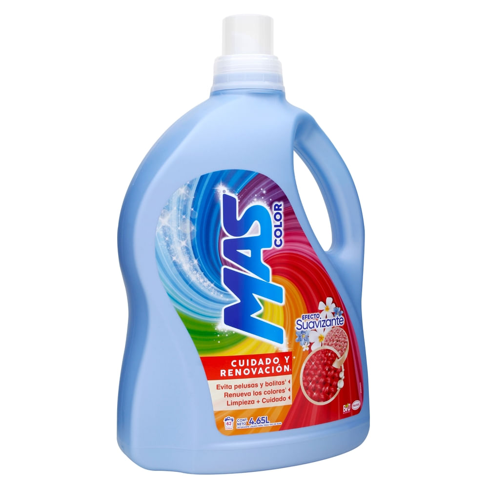 Comprar Detergent Liq Mas Color Suavizant 4650Ml | Walmart Honduras