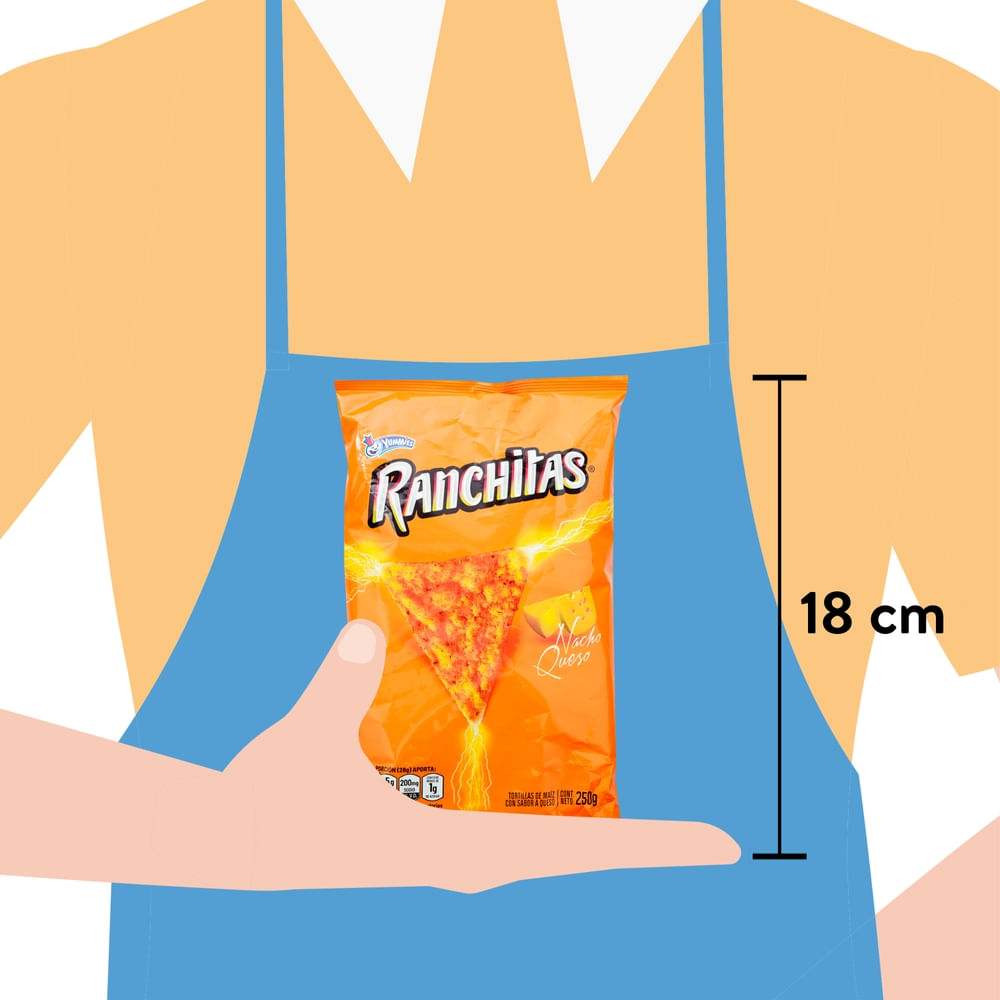 Comprar Ranchitas Yummies Queso 250 Gr | Walmart Honduras