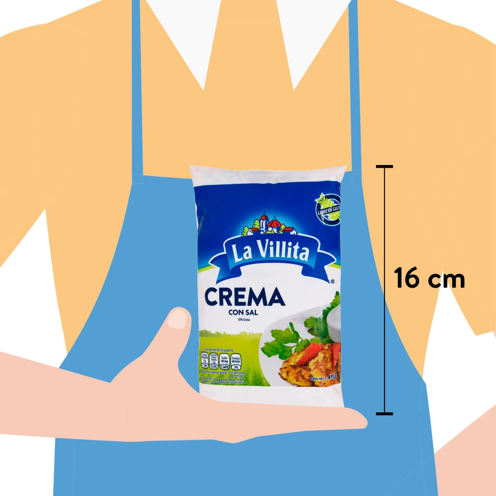 Comprar Crema Villita Con Sal 495 Gr | Walmart Honduras - Walmart ...