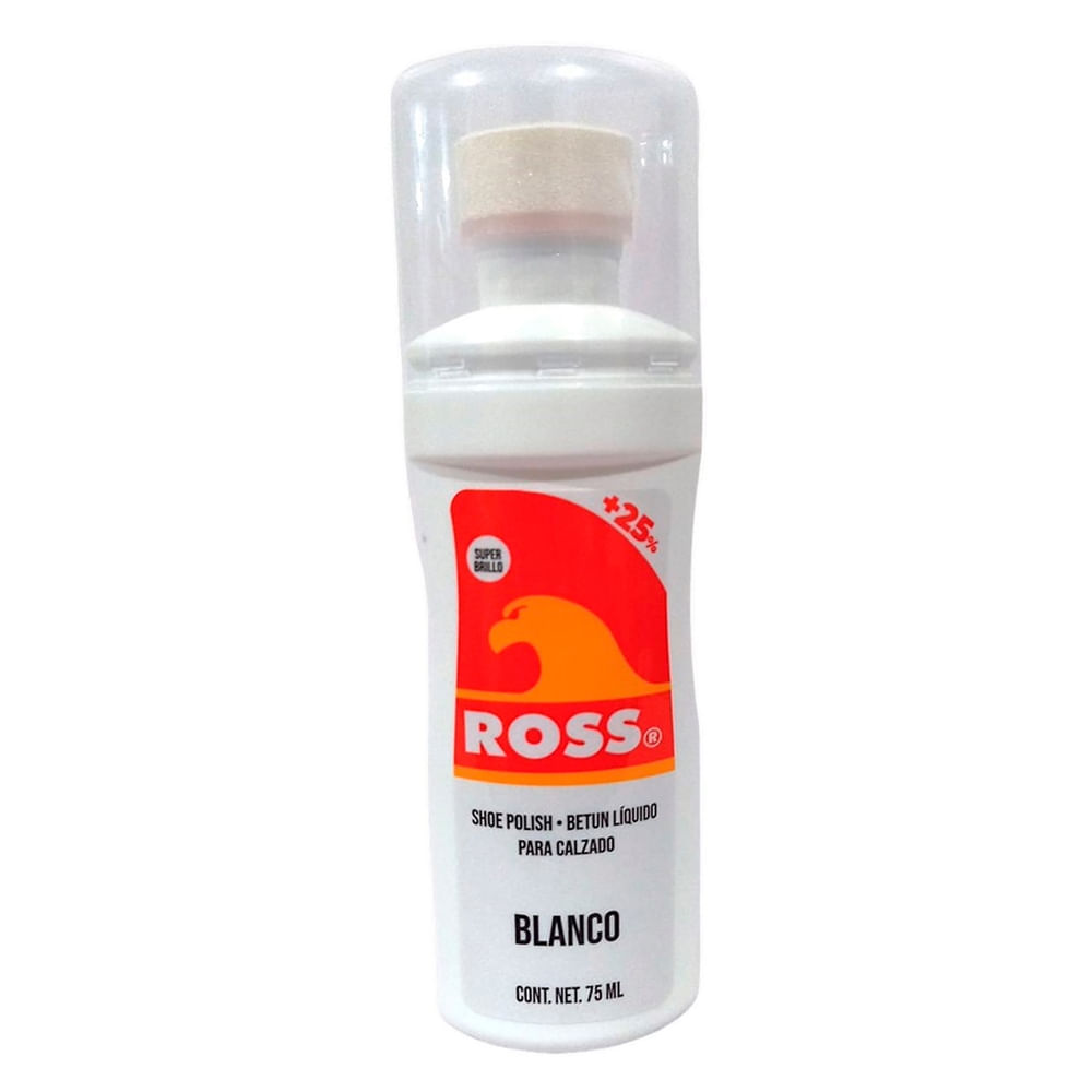 Comprar Betun Ross Liquido Calzado Blanco 75 Gr | Walmart Honduras ...
