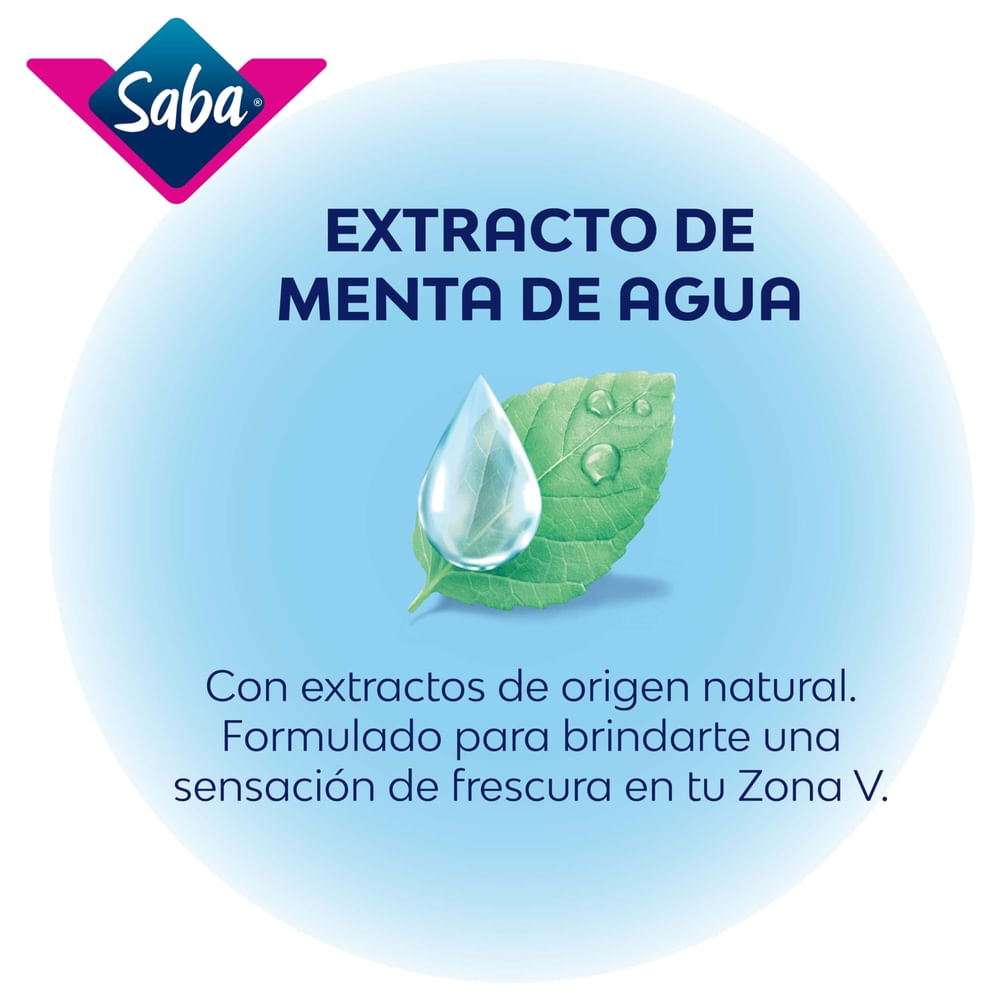 Comprar Jabón Íntimo Saba V-Fresh Menta De Agua - 200ml | Walmart Honduras