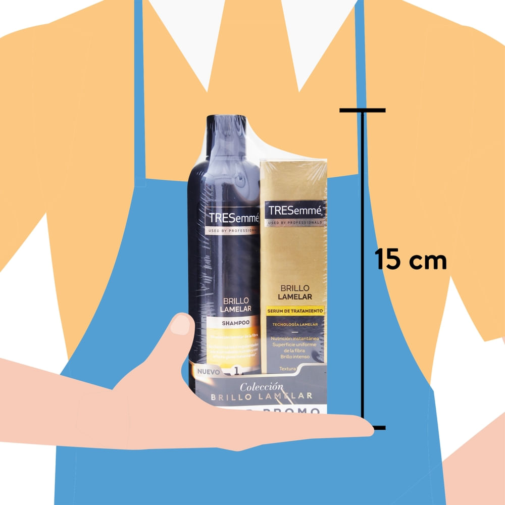 Comprar Pack Shampo Tresemme Lamelar Serum 670ml | Walmart Honduras