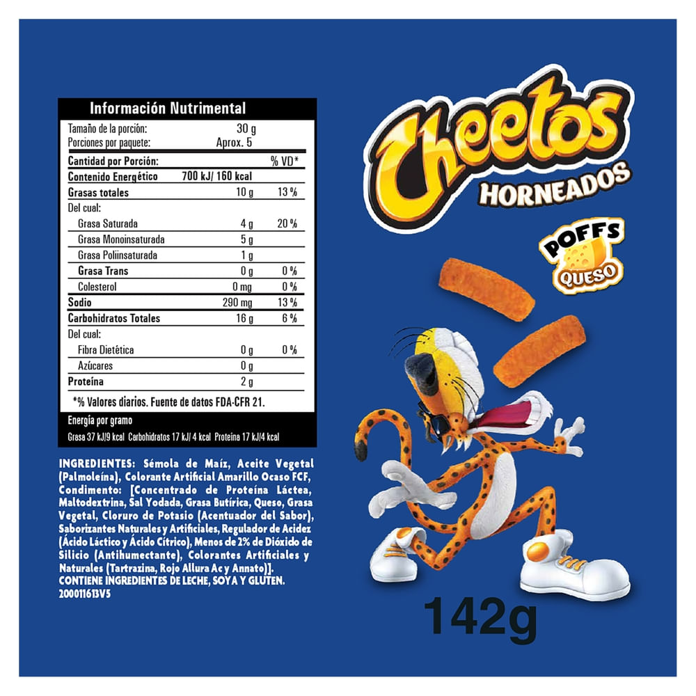 Comprar Snack Cheetos Poffs - 142 g | Walmart El Salvador - Walmart ...