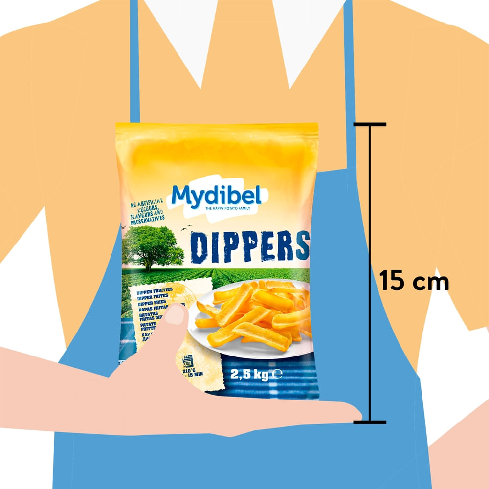 Comprar Papa Frita Mydibel Corte Regular - 2.5 kg | Walmart Honduras ...