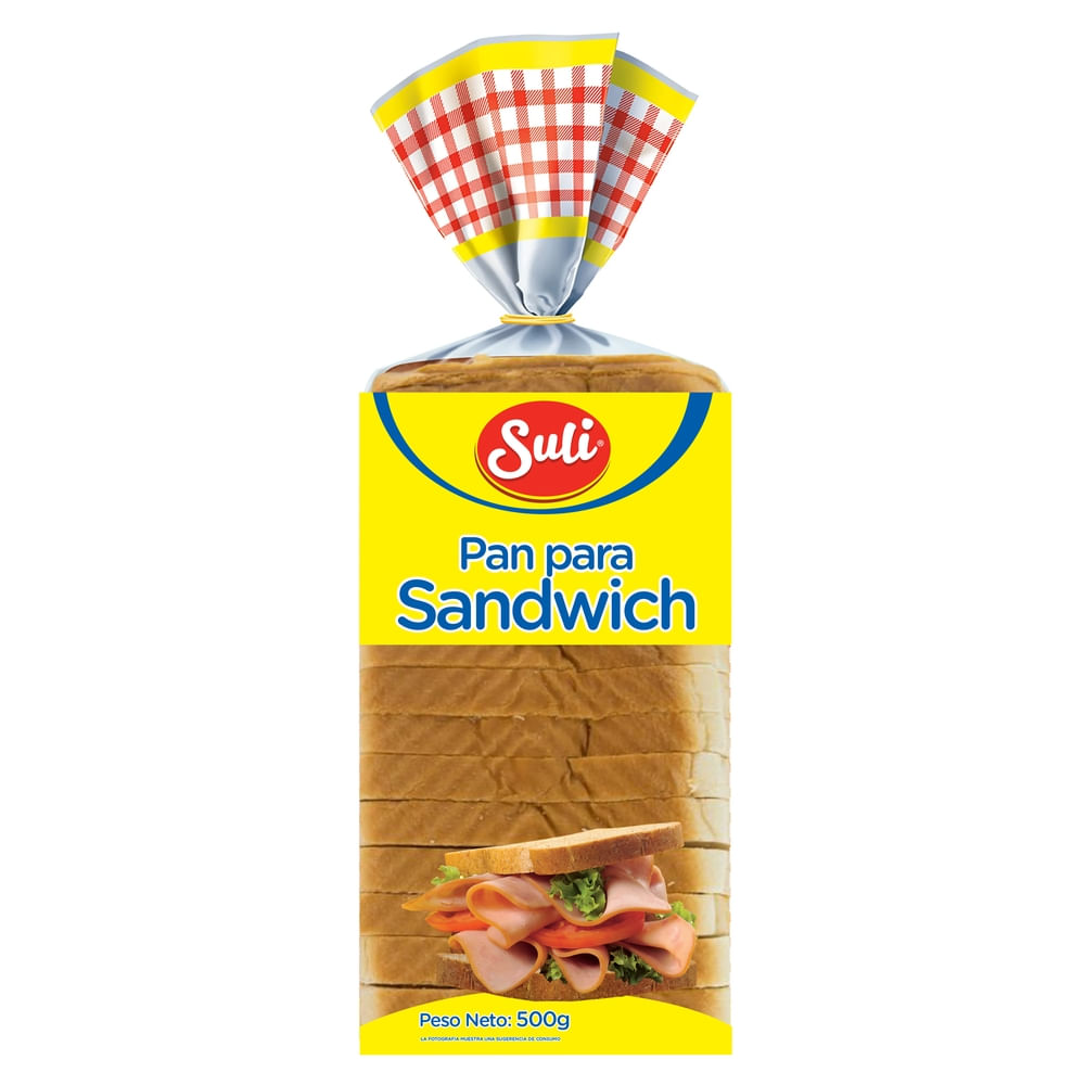 Comprar Pan Sandwich Suli Mediano - 500 g | Walmart Honduras