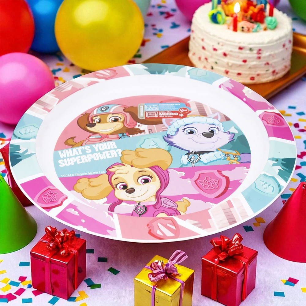 Stor Plato Micro Kids Paw Patrol Girl