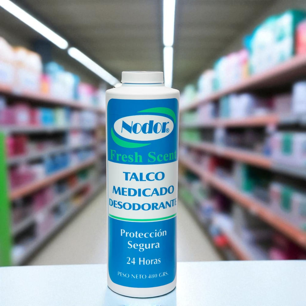 Comprar Talco Medicado Nodor Fresh - 480 g | Walmart Honduras - Walmart ...