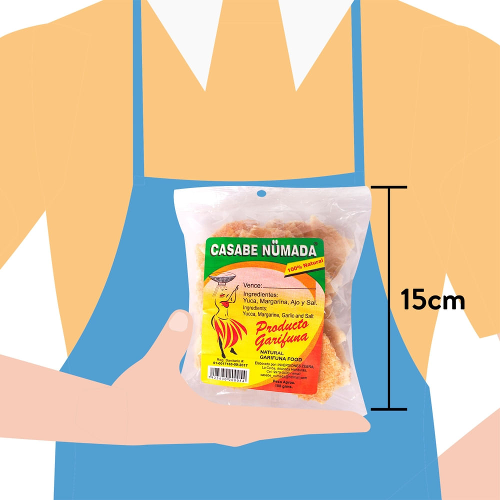 Comprar Pan Numada De Casabe Bolsa - 100 g | Walmart Honduras