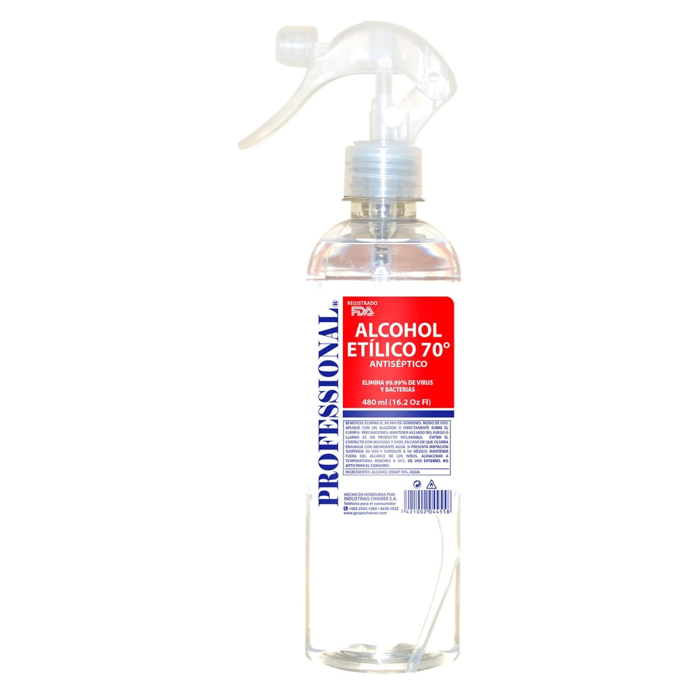 Comprar Alcohol Spray Professíonal - 480ml | Walmart Honduras - Walmart ...