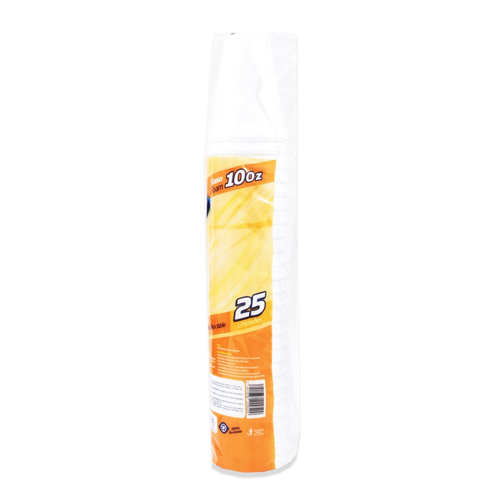 Comprar Vaso Supermax Foam 25 Unidades-10oz | Walmart Honduras ...