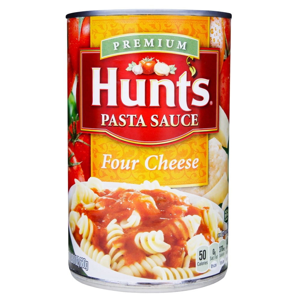 Salsa Spaghetti Four Cheese Hunts 680gr