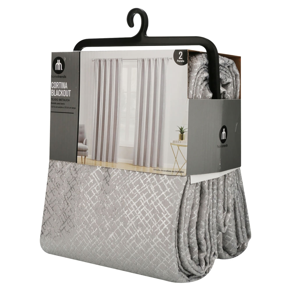 Comprar Ht Set De 2 Cortinas Blackout Gris | Walmart Honduras - Walmart ...
