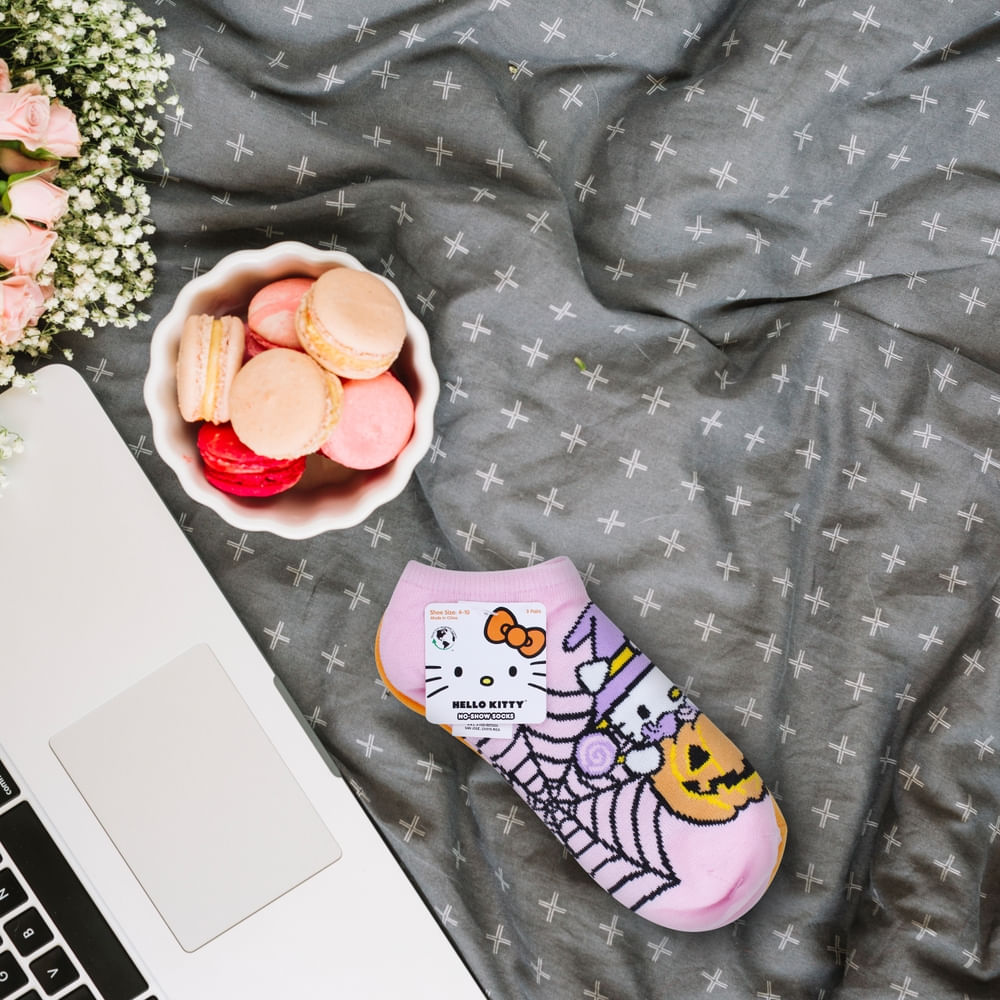 Pijamas y Lenceria Mujer Hello Kitty Calceta 3p Hello Kitty Halloween ...